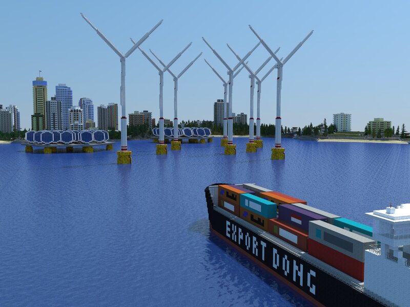 Green Energy Build Pack Minecraft Map