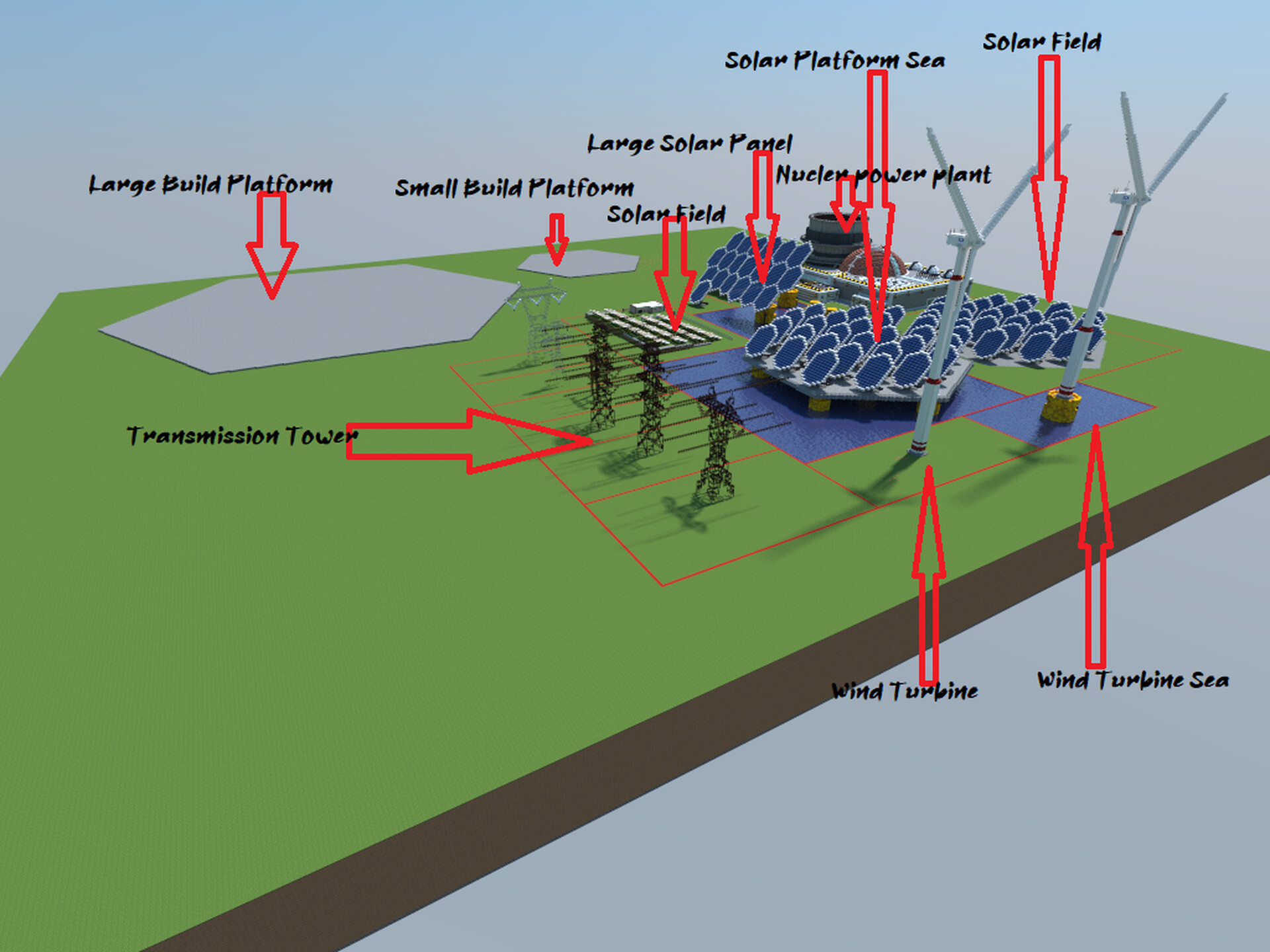 Green Energy Build Pack Minecraft Map