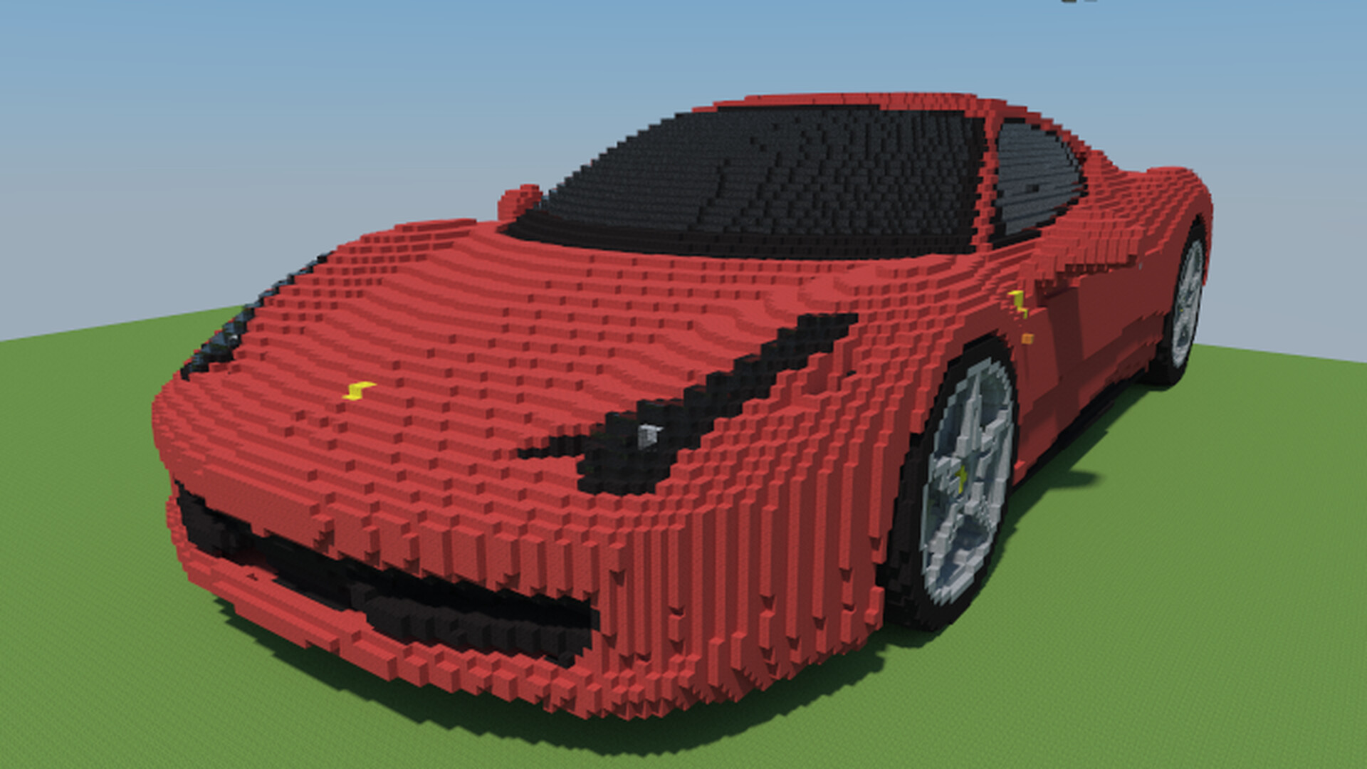 Ferrari 458 Italia [50:1 Scale] Minecraft Map
