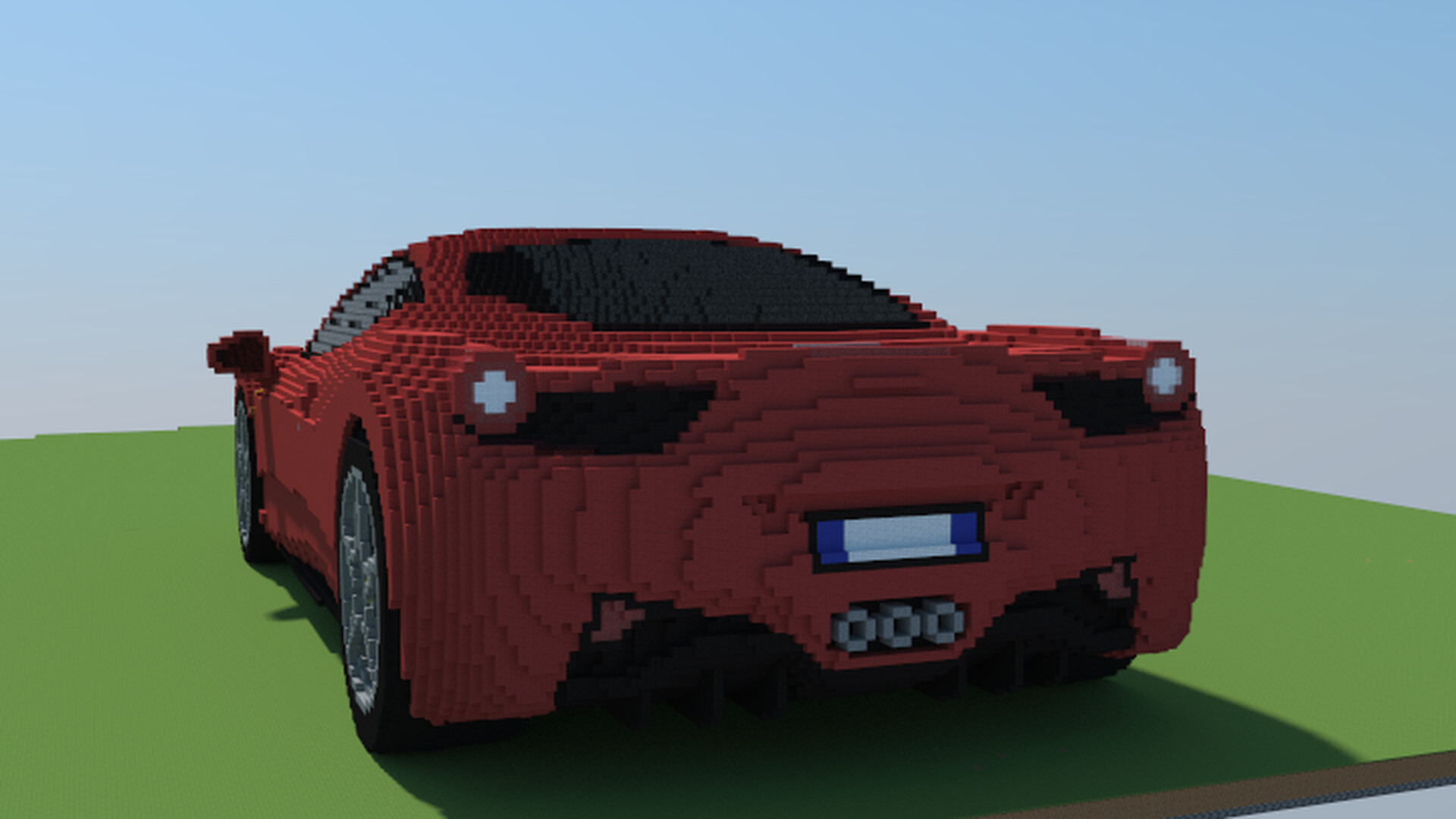 Ferrari 458 Italia [50:1 Scale] Minecraft Map
