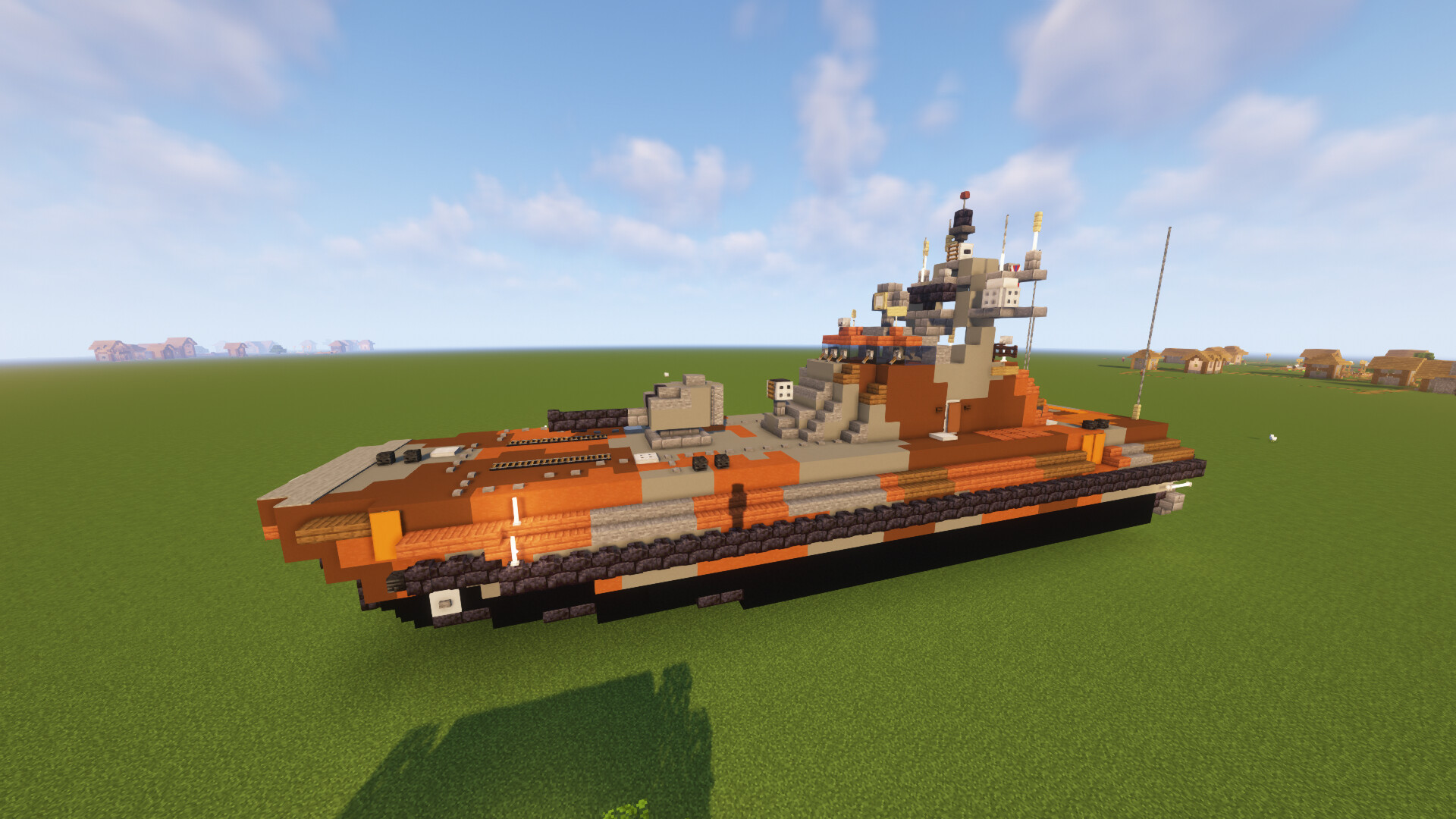 Skjold Class Corvette Minecraft Map