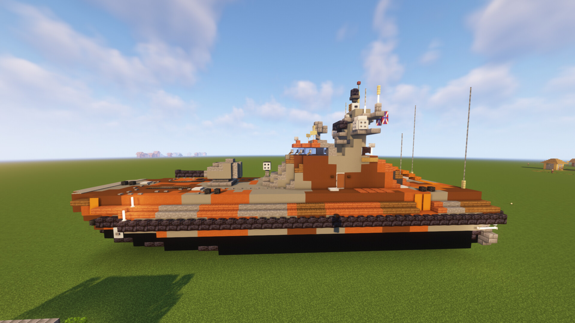 Skjold Class Corvette Minecraft Map