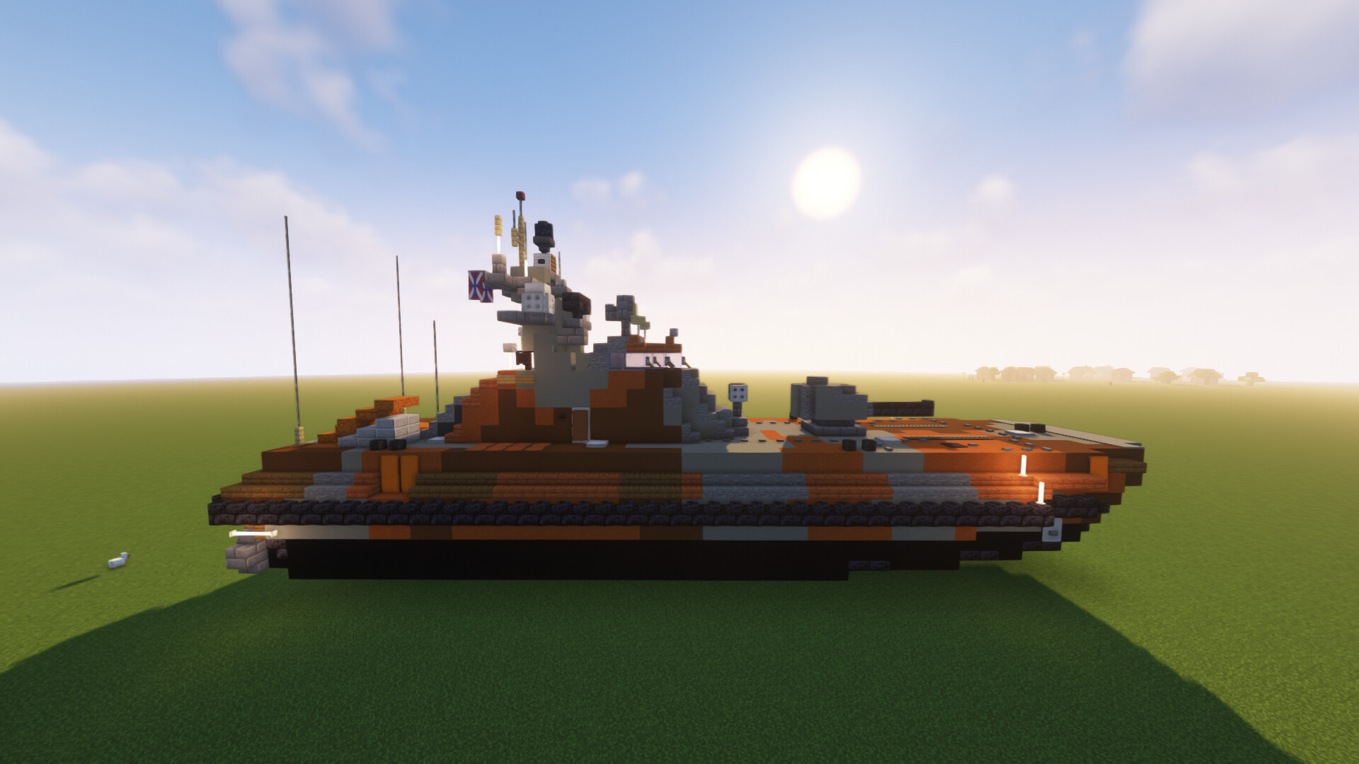 Skjold Class Corvette Minecraft Map