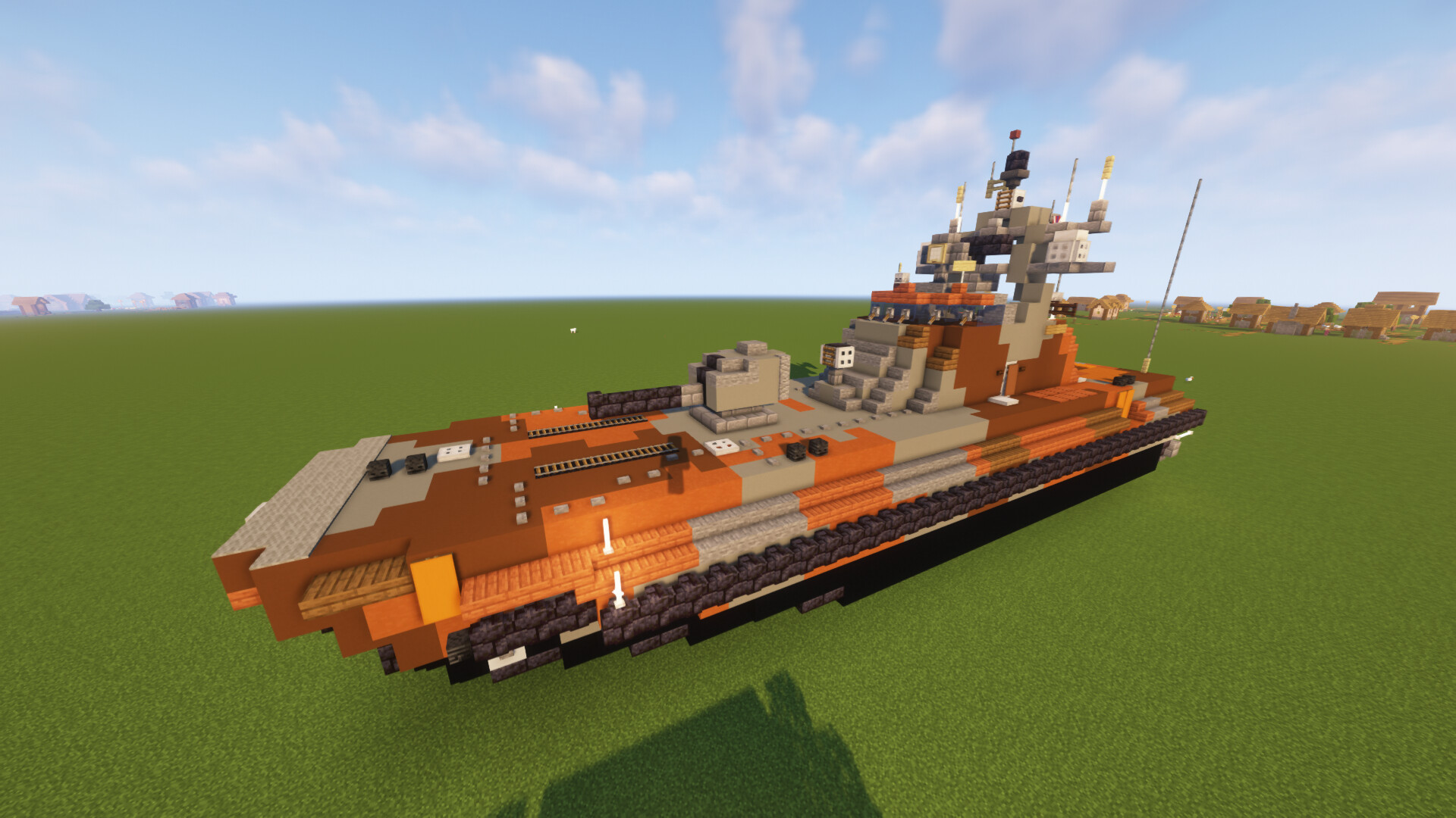 Skjold Class Corvette Minecraft Map