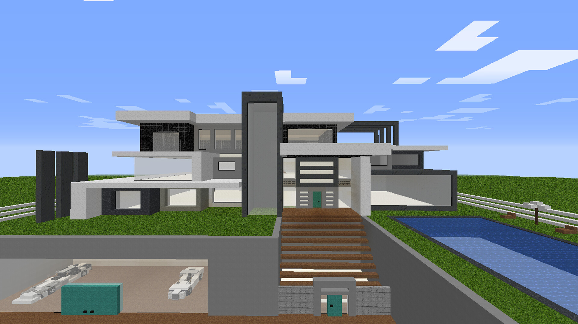 Modern Mansion (Requires Resource Pack: RTX Beta Foundational ...