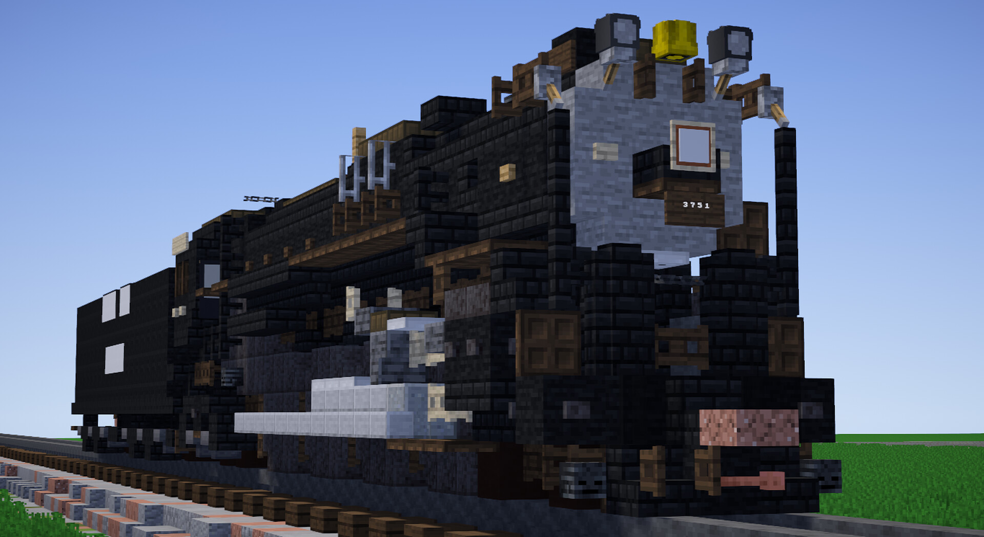 Atchison Topeka & Santa Fe 4-8-4 Northern Minecraft Map