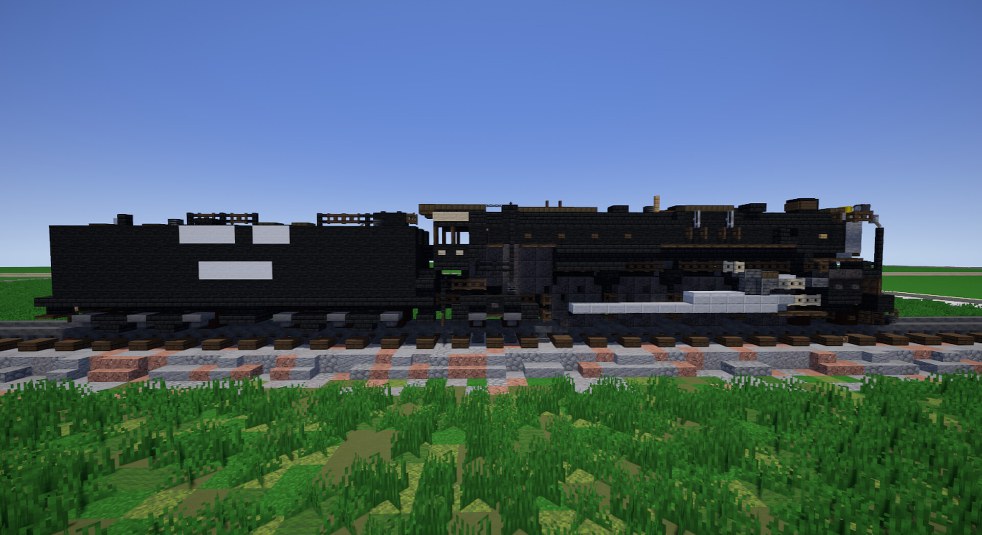 Atchison Topeka & Santa Fe 4-8-4 Northern Minecraft Map