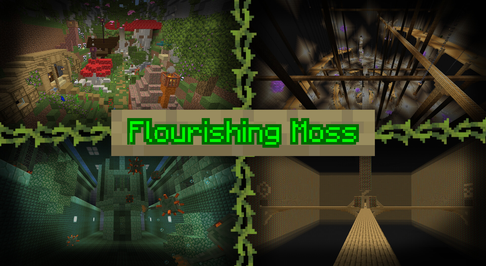 Flourishing Moss Minecraft Map