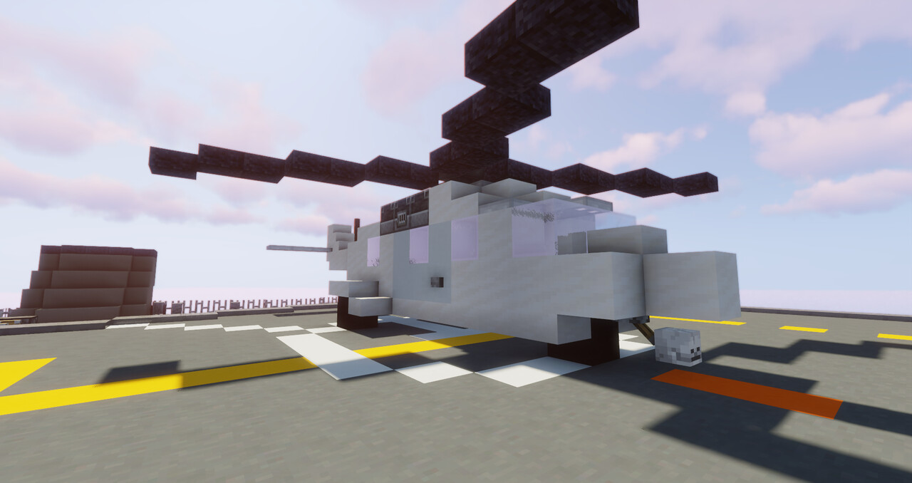 UAV Carrier (fictionnal) [1:1 scale] Minecraft Map