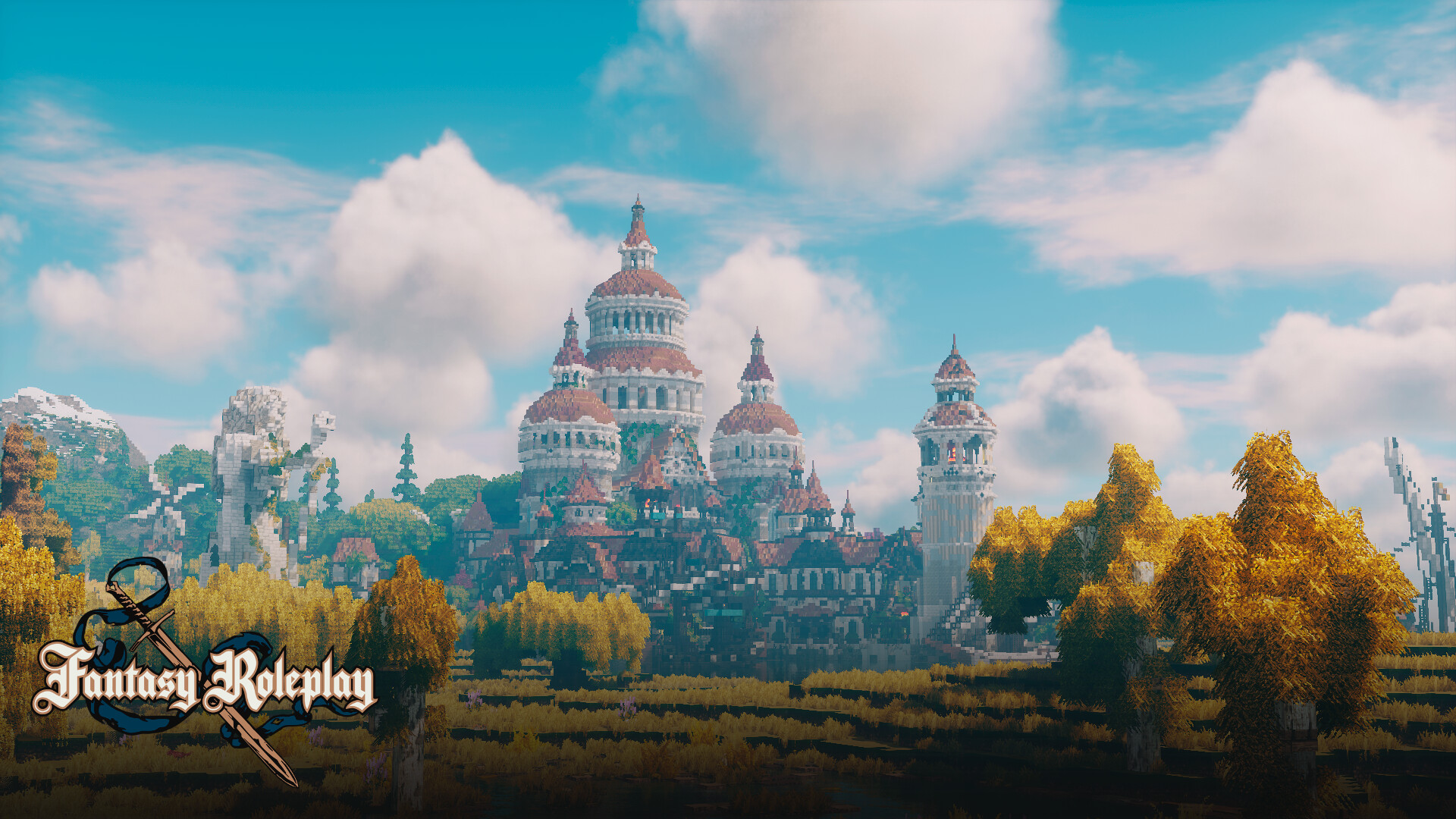 [FRP] Glarenydd - Fantasy Elven City Minecraft Map