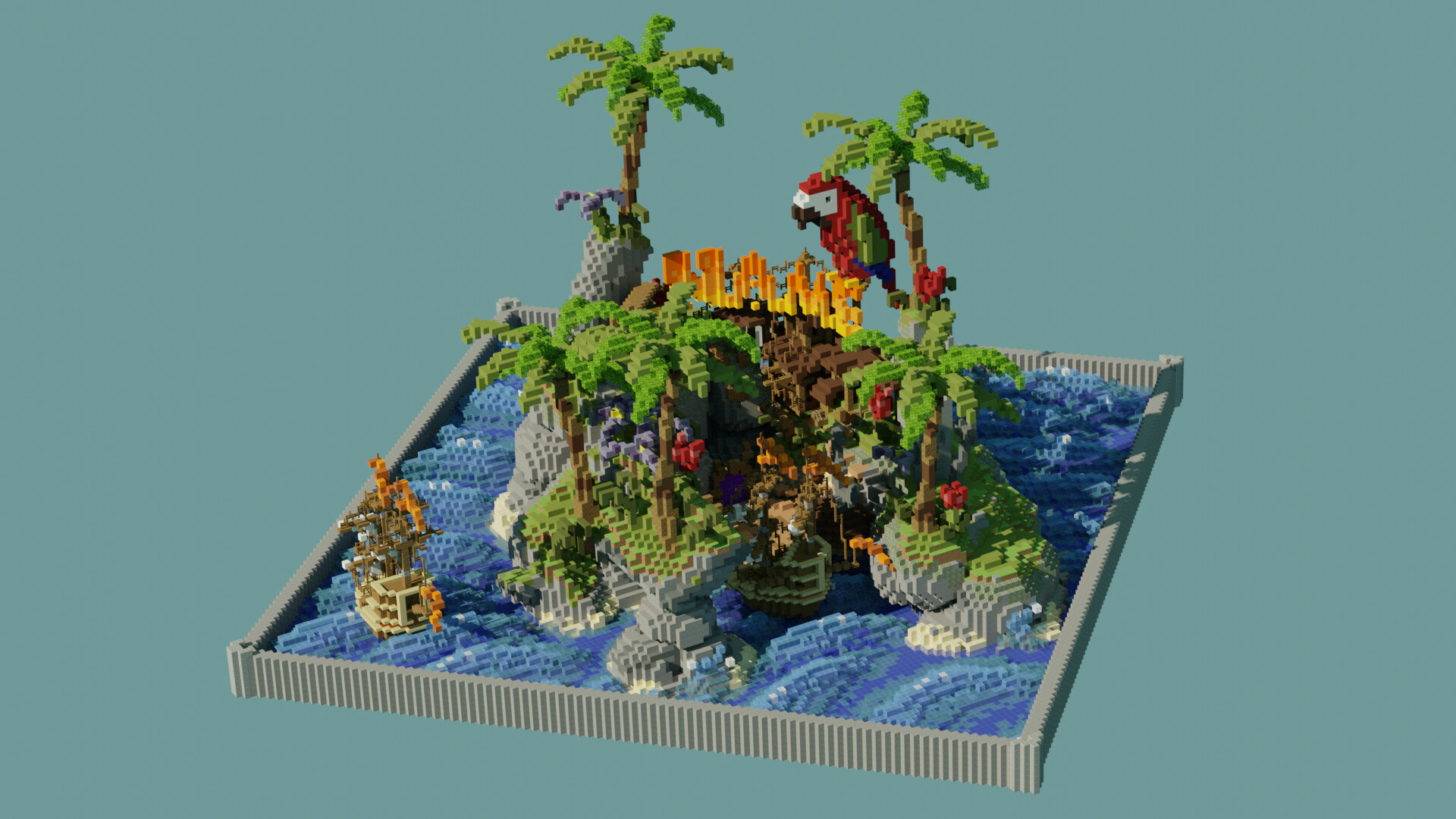 Tangaroa | Server Spawn | Minecraft Map
