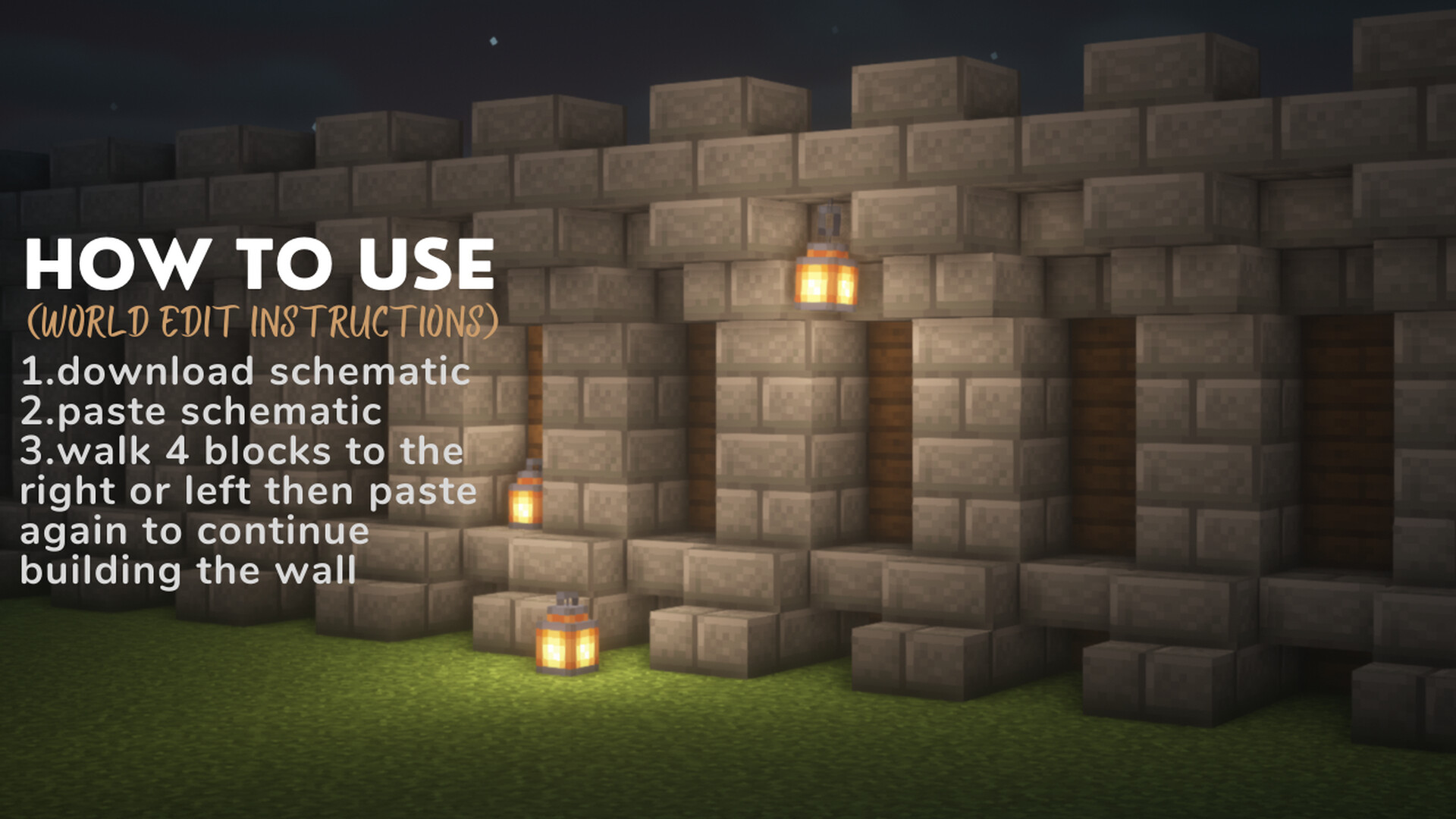 Medieval Wall [Free Download] Minecraft Map