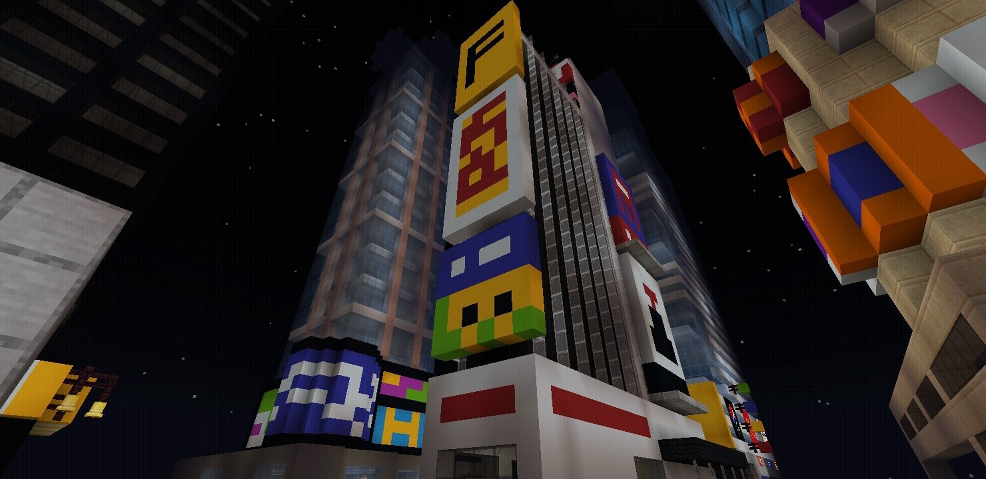Times square Minecraft Minecraft Map