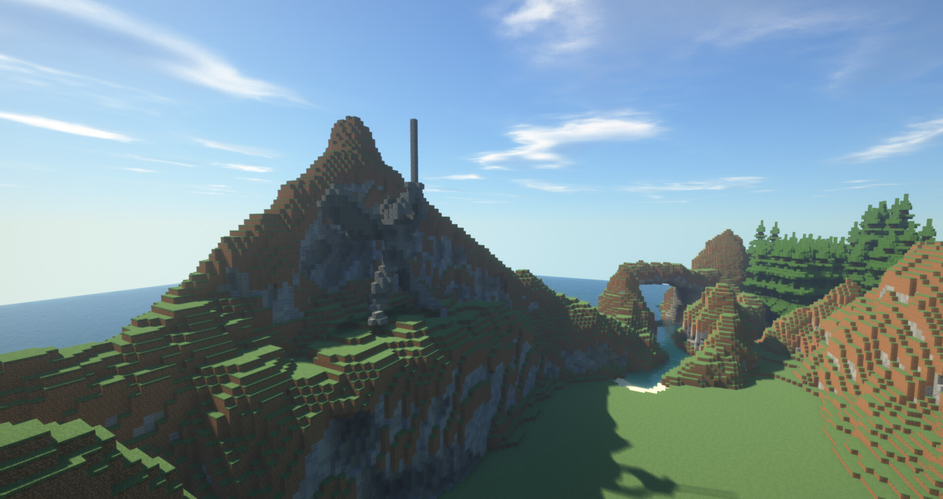 Basic Island Minecraft Map