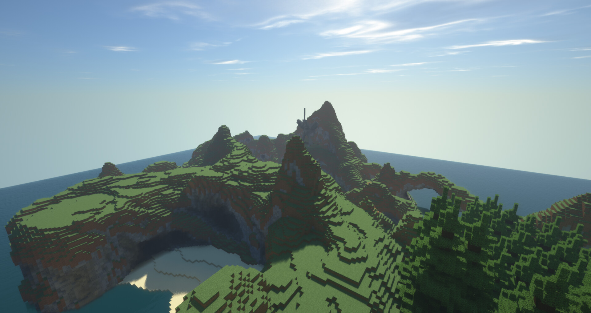 Basic Island Minecraft Map