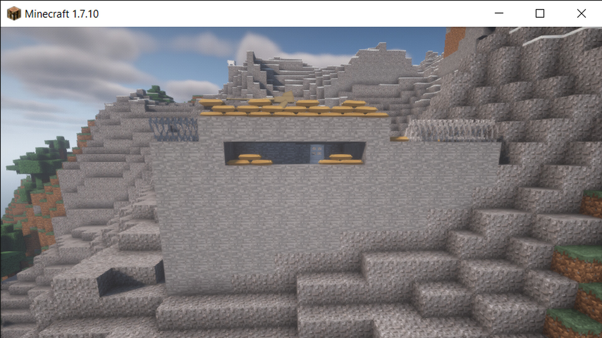 Mountain Side Bunker (1.7.10) (CTB) Minecraft Map