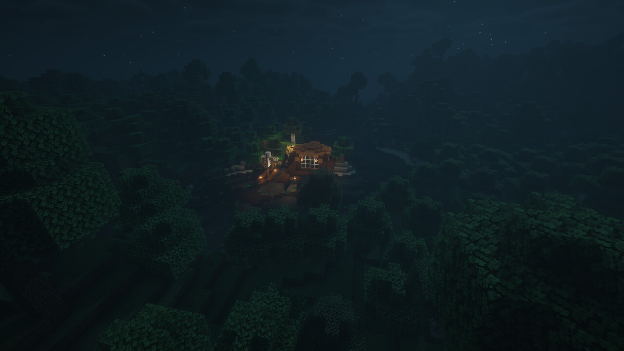 Small house on river RTX ON Minecraft Map