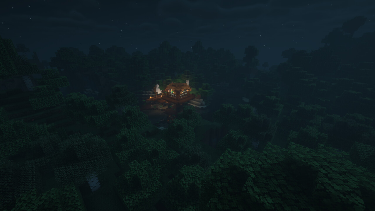 Small house on river RTX ON Minecraft Map
