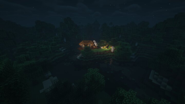 Small house on river RTX ON Minecraft Map
