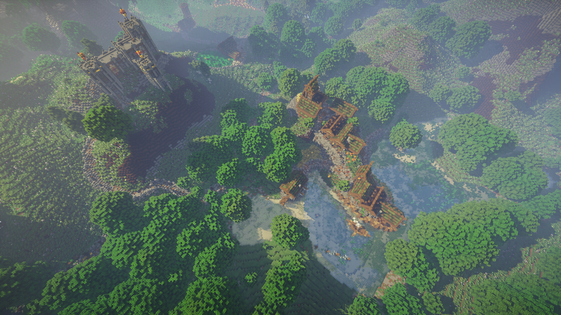 Oakville and Starhold - Western Midlands Minecraft Map