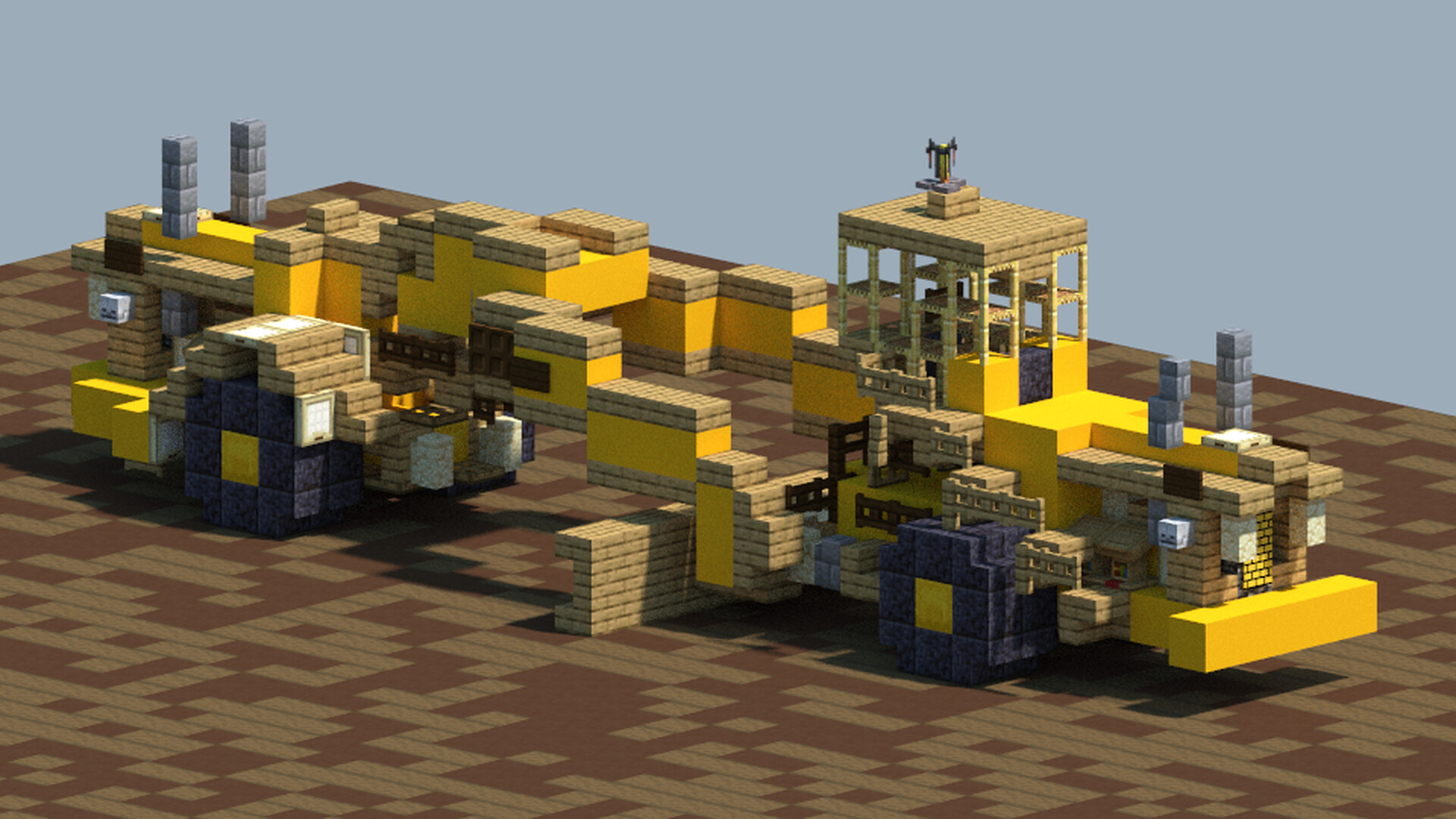 Raygo Giant, Motor Grader [With Download] Minecraft Map