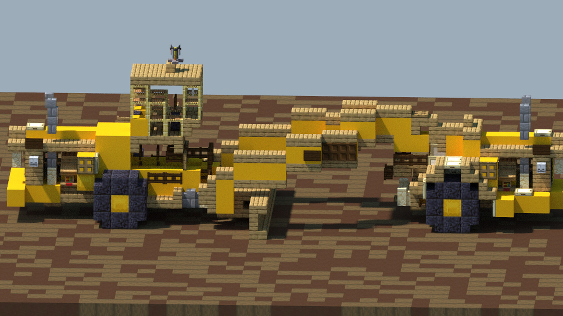 Raygo Giant, Motor Grader [With Download] Minecraft Map
