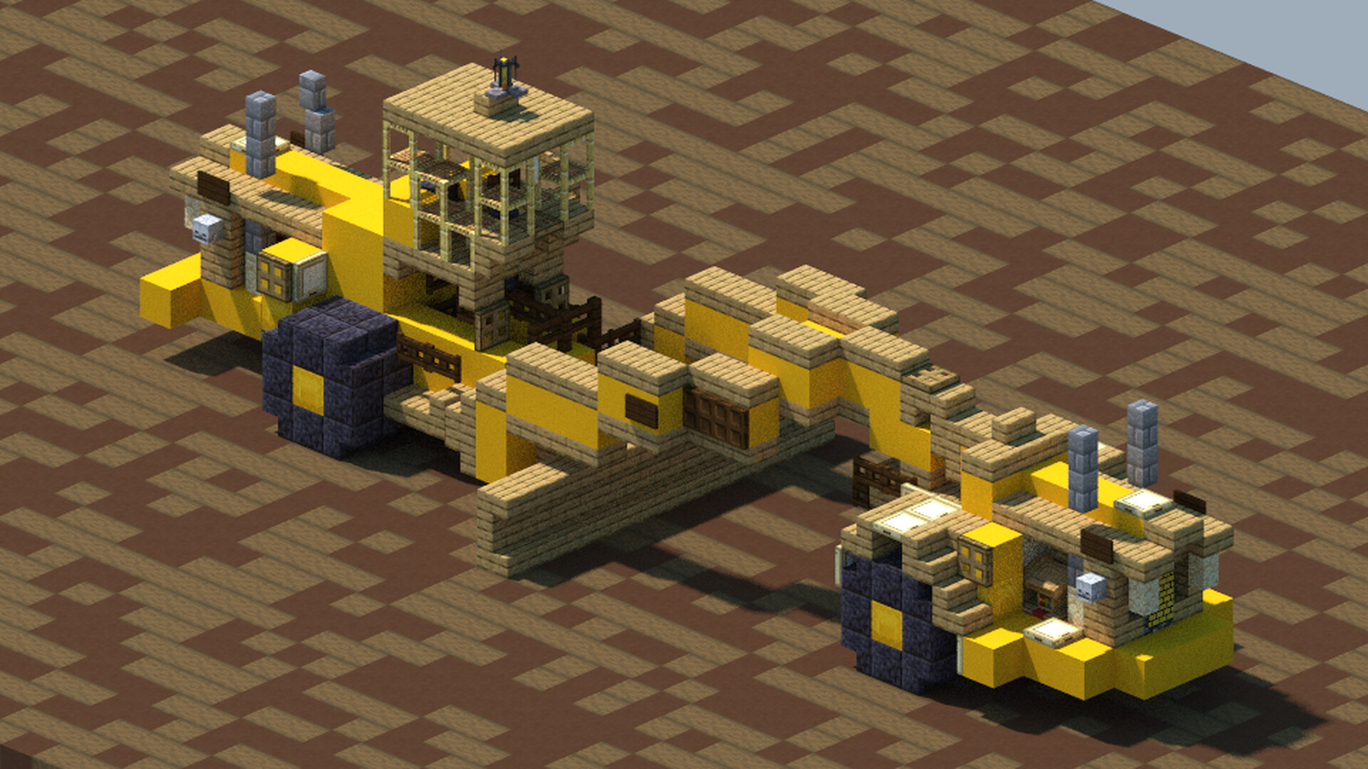 Raygo Giant, Motor Grader [With Download] Minecraft Map