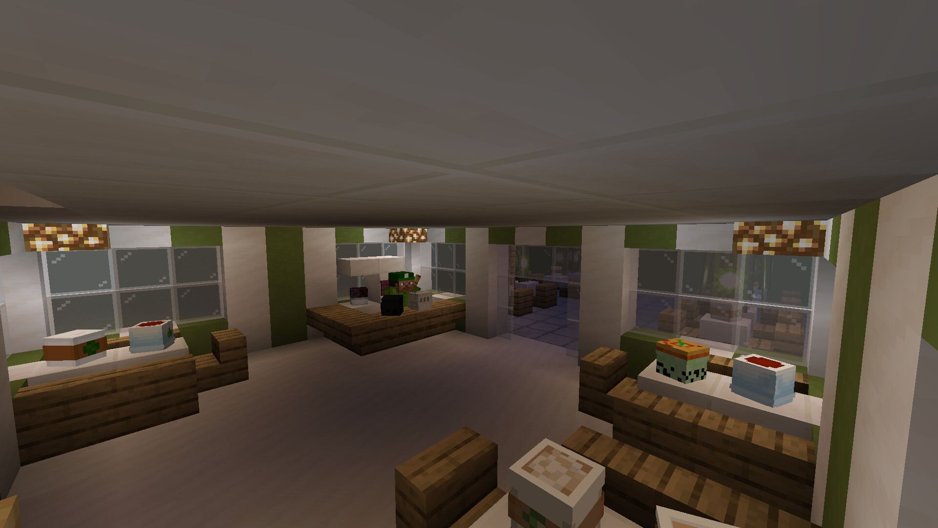 Modern Starbucks Custom Store 1.16+ Minecraft Map