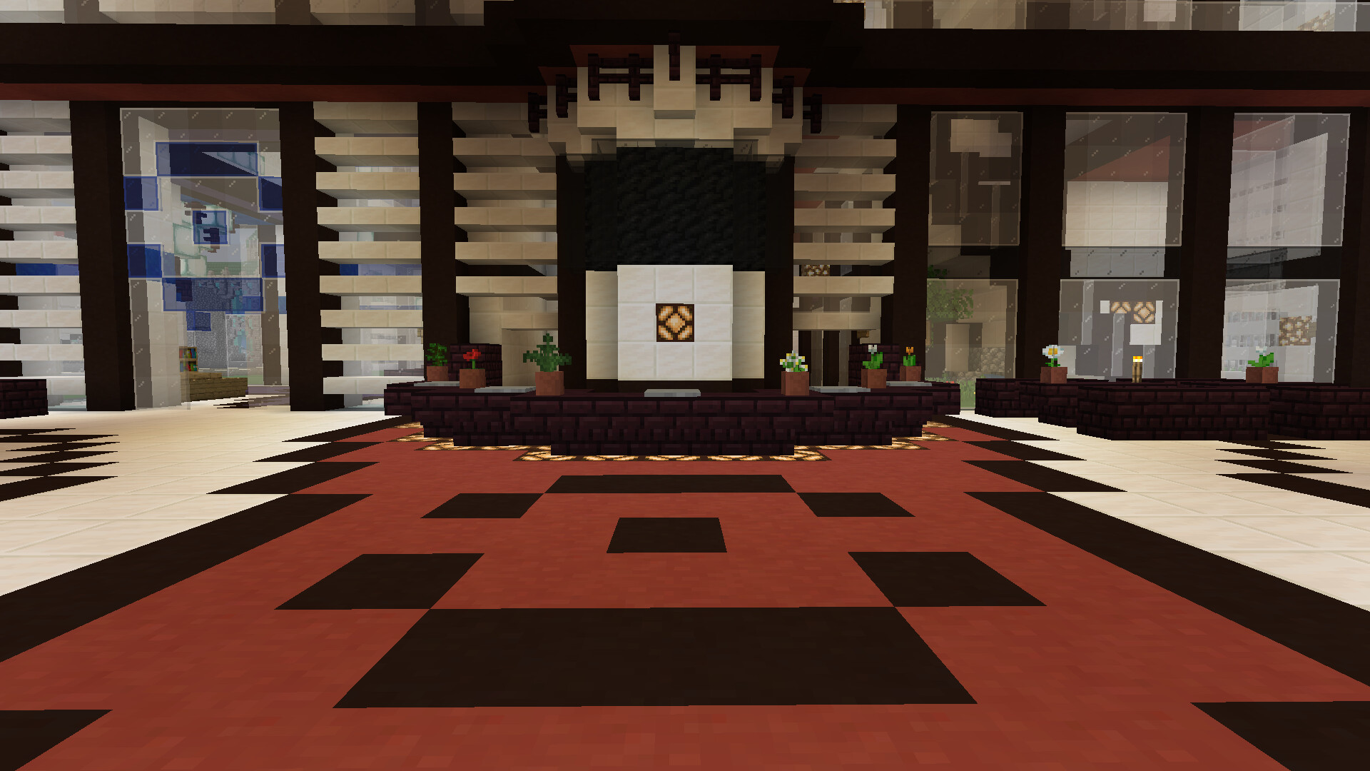 Centro Pokemon Minecraft Dentro