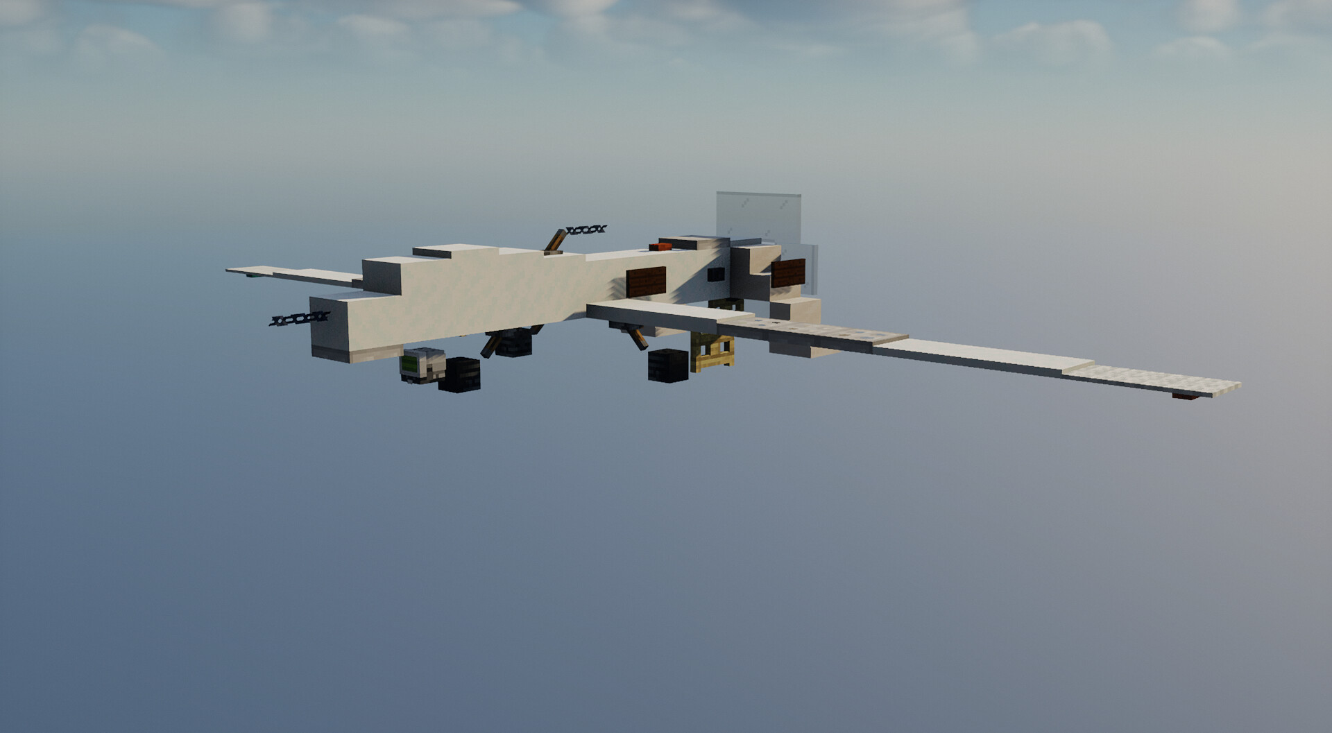 MQ-1 Predator - 1.5:1 Scale Minecraft Map