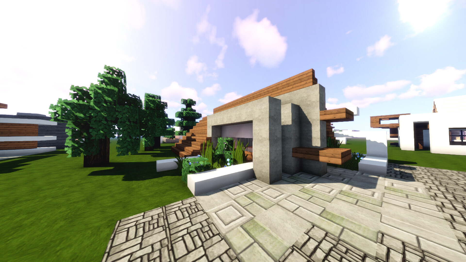 Small A Frame House Minecraft Map