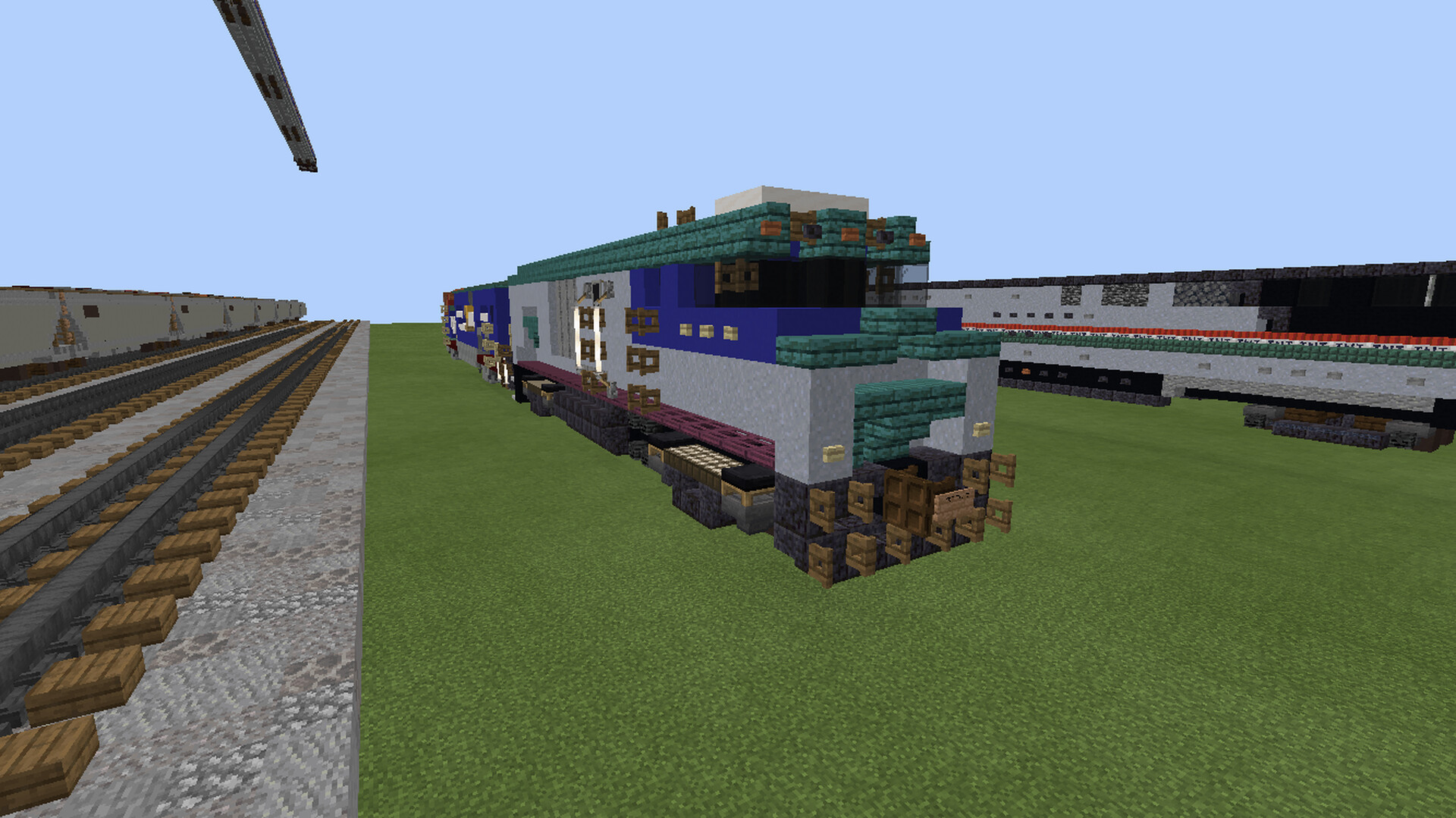 Amtrak NPCU Ex-F40PH Number 90229 Minecraft Map