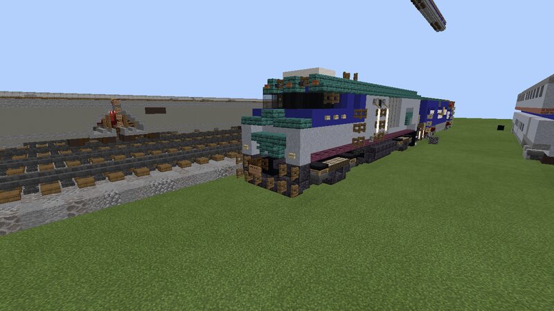 Amtrak NPCU Ex-F40PH Number 90229 Minecraft Map