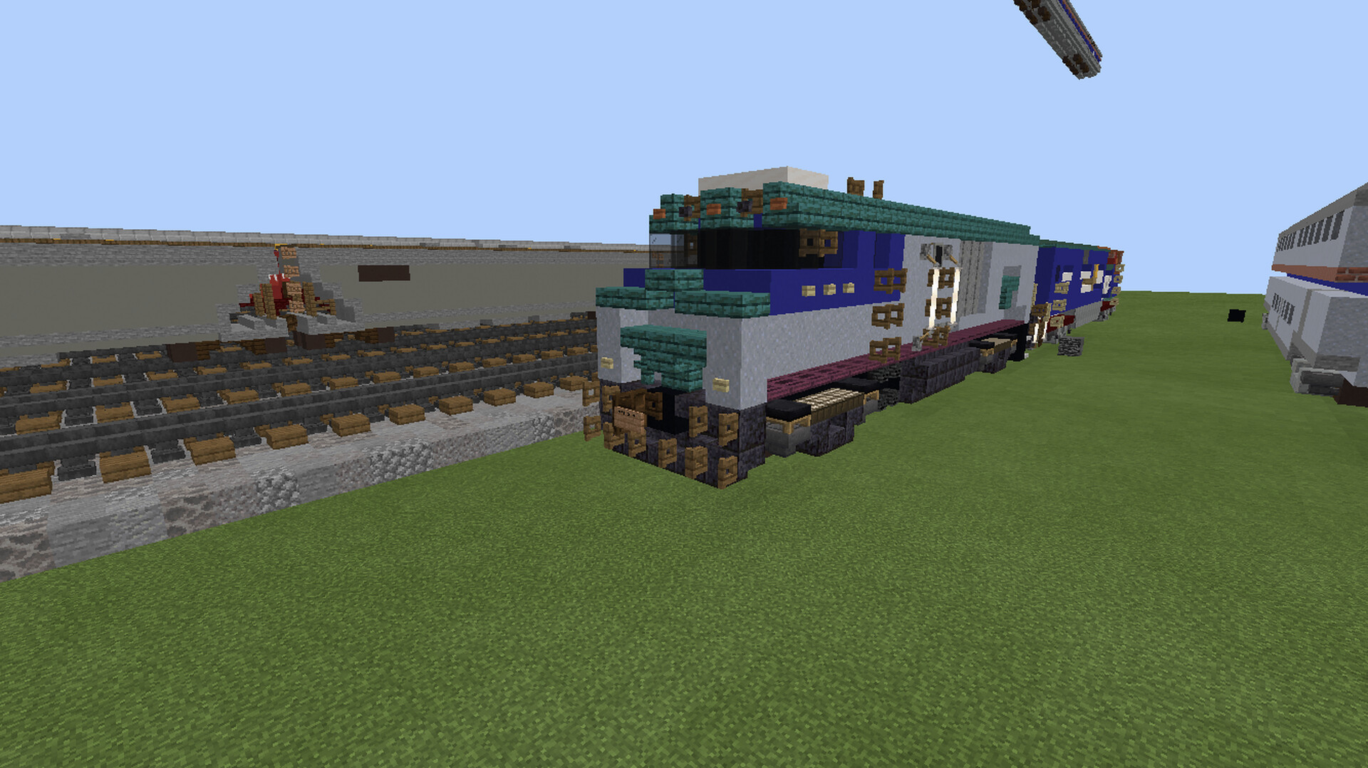 Amtrak NPCU Ex-F40PH Number 90229 Minecraft Map