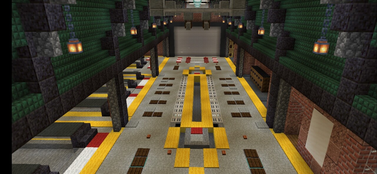 Tank Garage (Interior) Minecraft Map