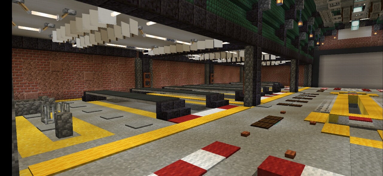 Tank Garage (Interior) Minecraft Map