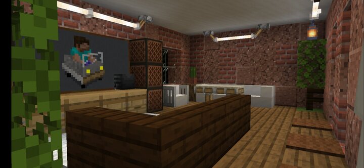 Tank Garage (Interior) Minecraft Map