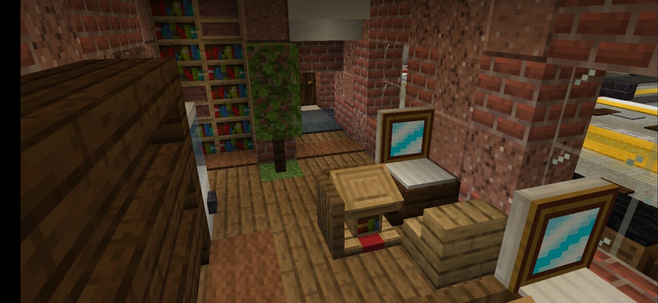 Tank Garage (Interior) Minecraft Map