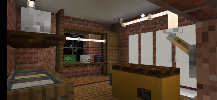 Tank Garage (Interior) Minecraft Map