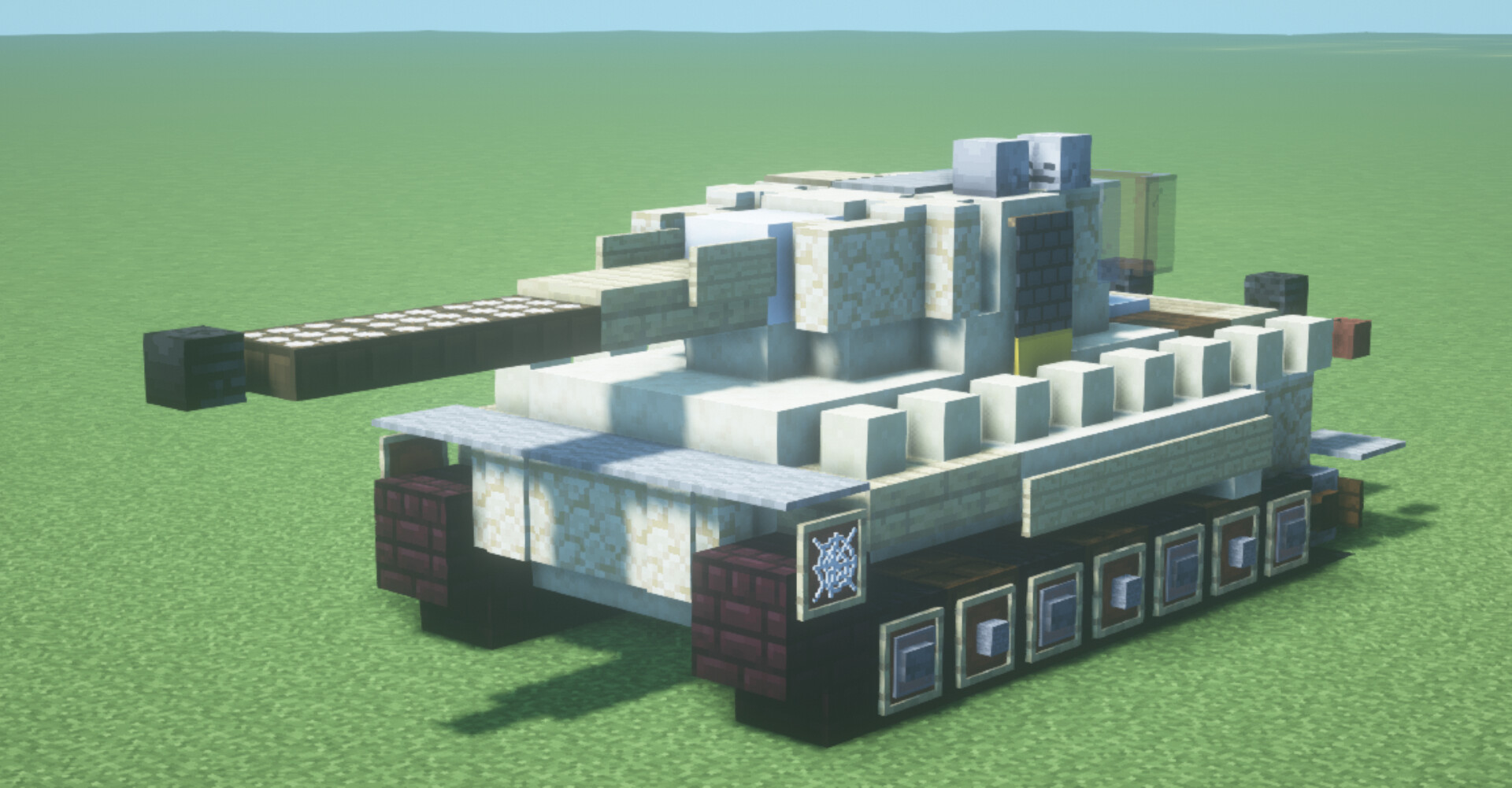 Pz.Kpfw. VI Ausf. H1 "Tiger H1" (1.5:1 scale) Minecraft Map