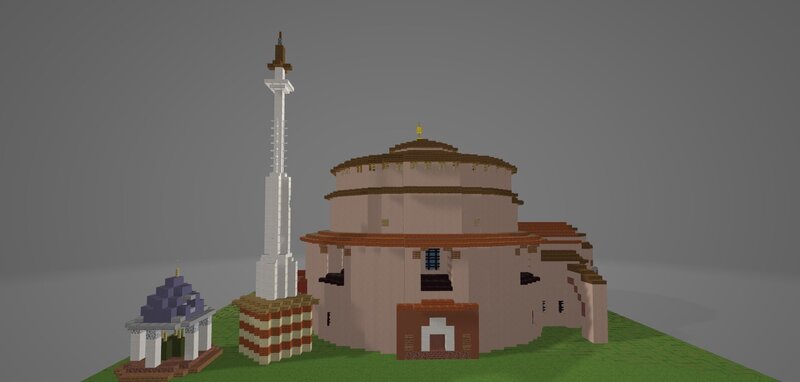 Mosque of Suleyman Hortaji Effendi (Rotunda of Galerius) Minecraft Map