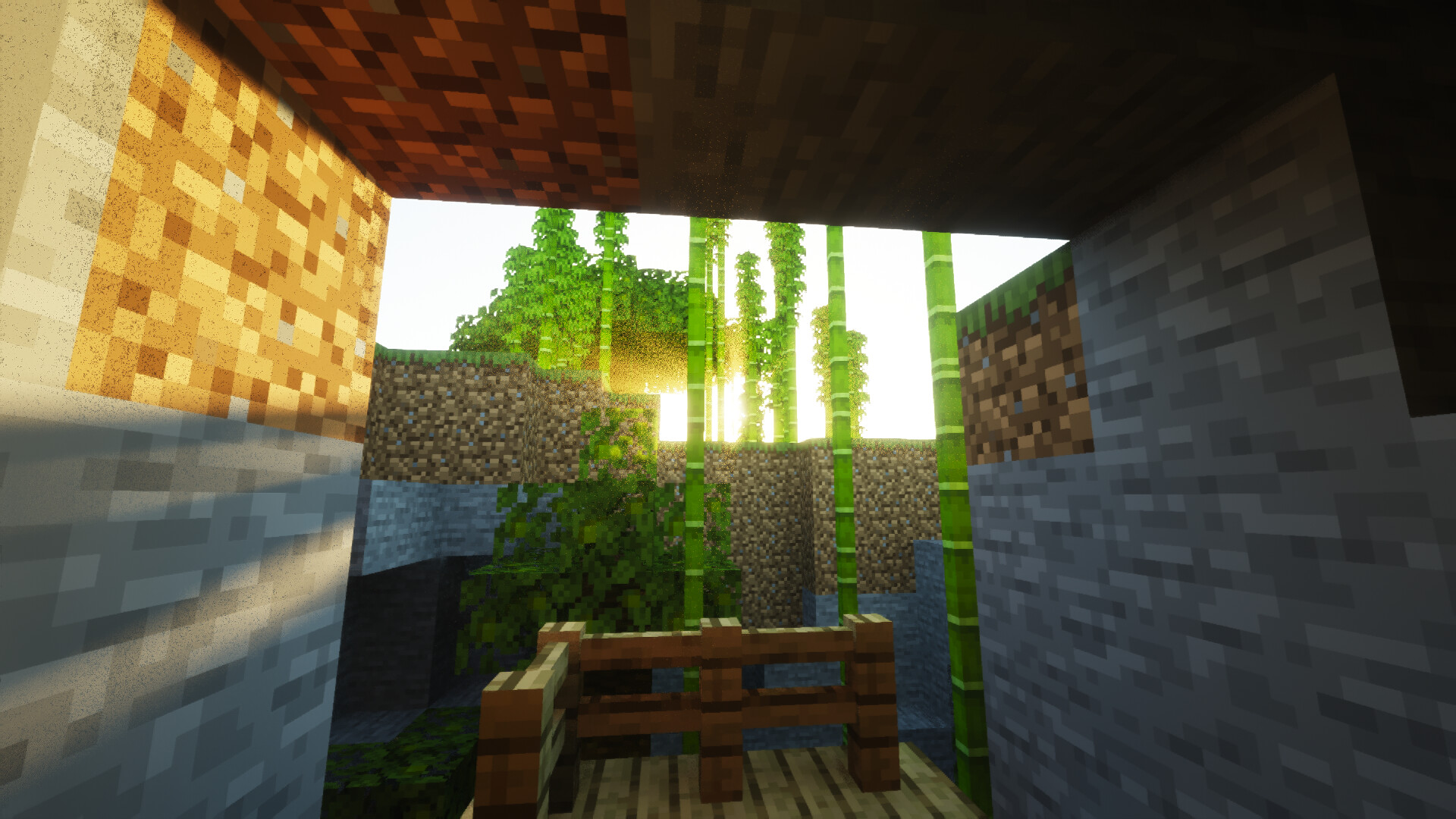 Path Tracing Representation Minecraft Map
