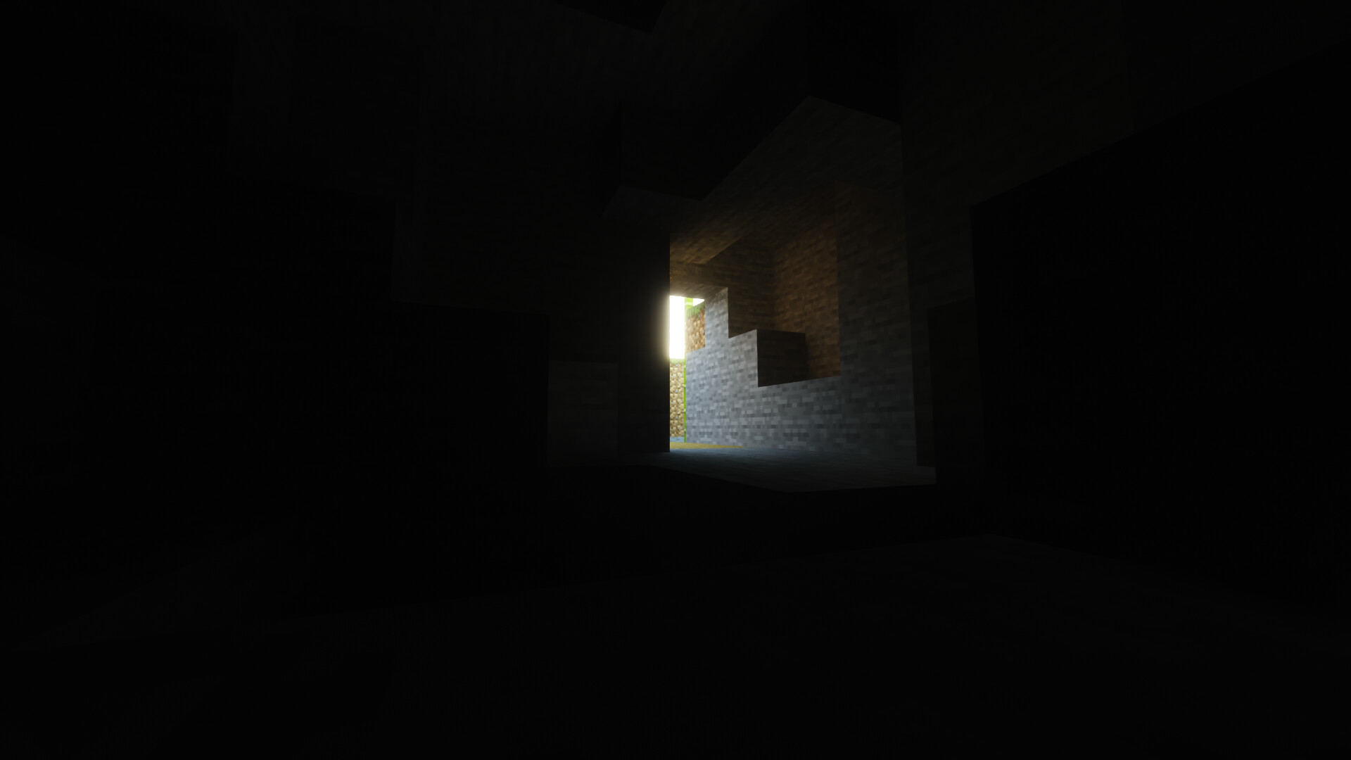 Path Tracing Representation Minecraft Map
