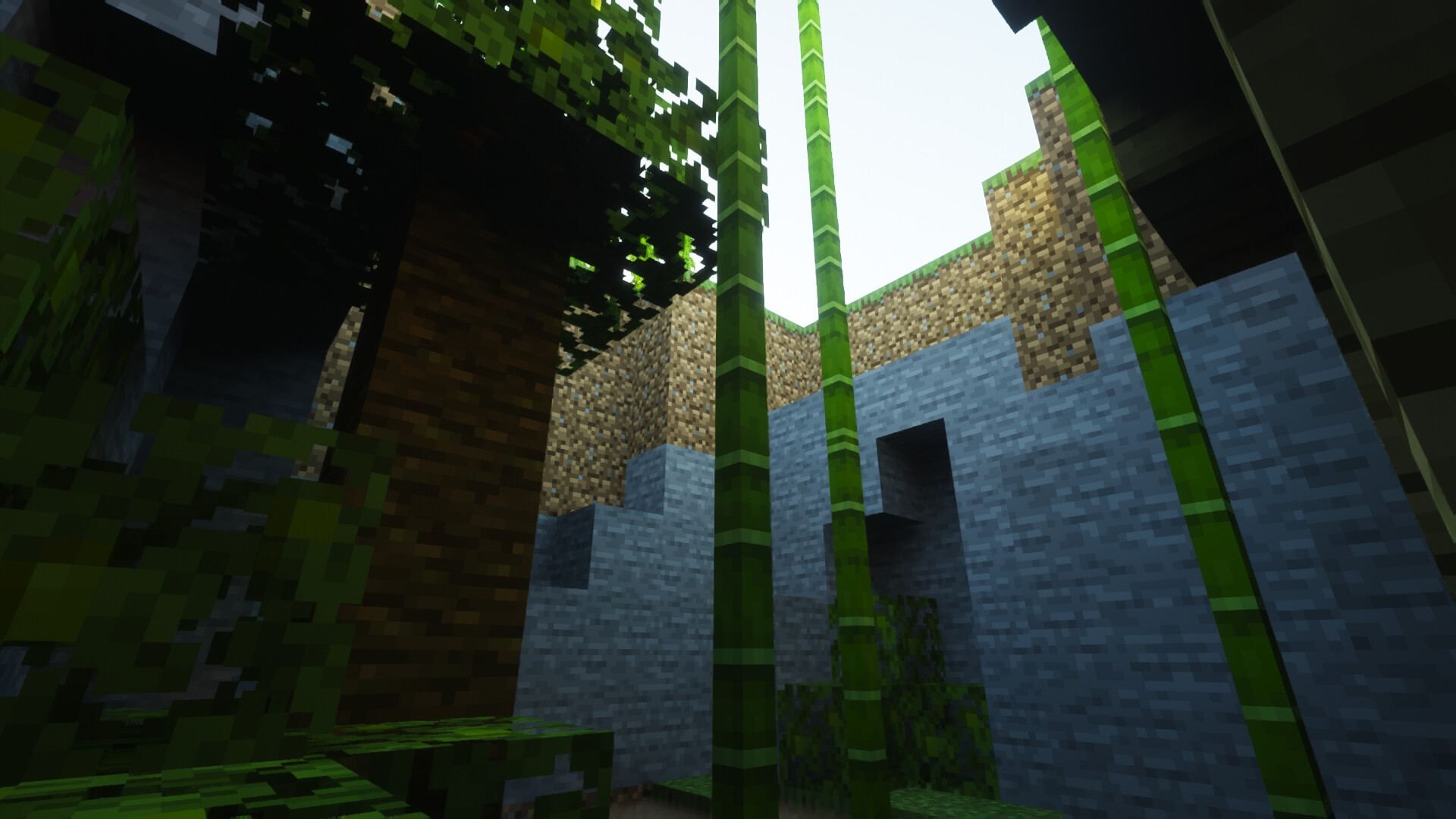 Path Tracing Representation Minecraft Map
