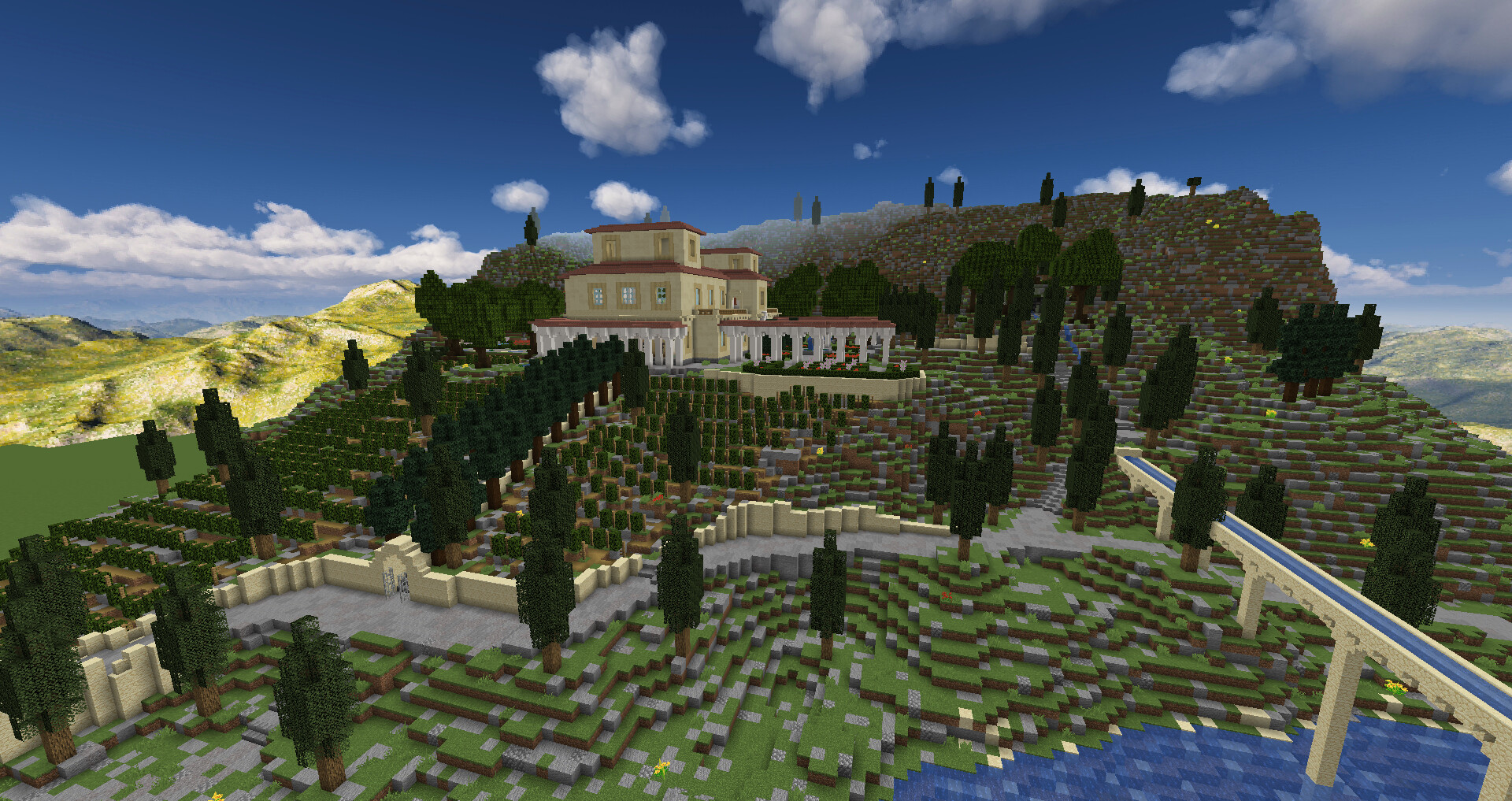 Italian Renaissance Villa Minecraft Map