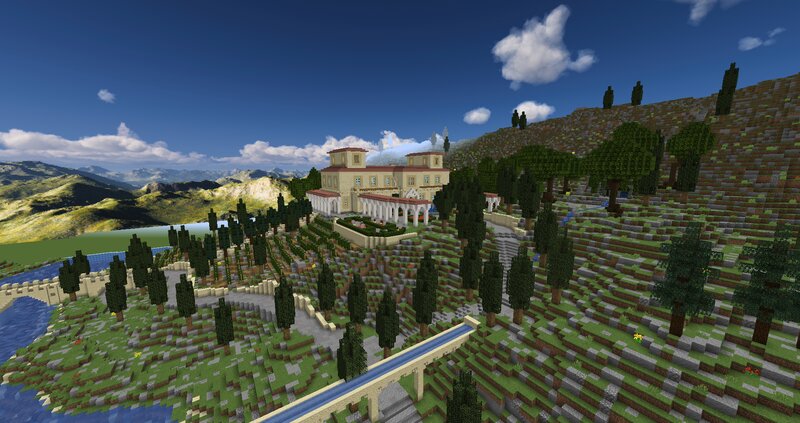 Italian Renaissance Villa Minecraft Map
