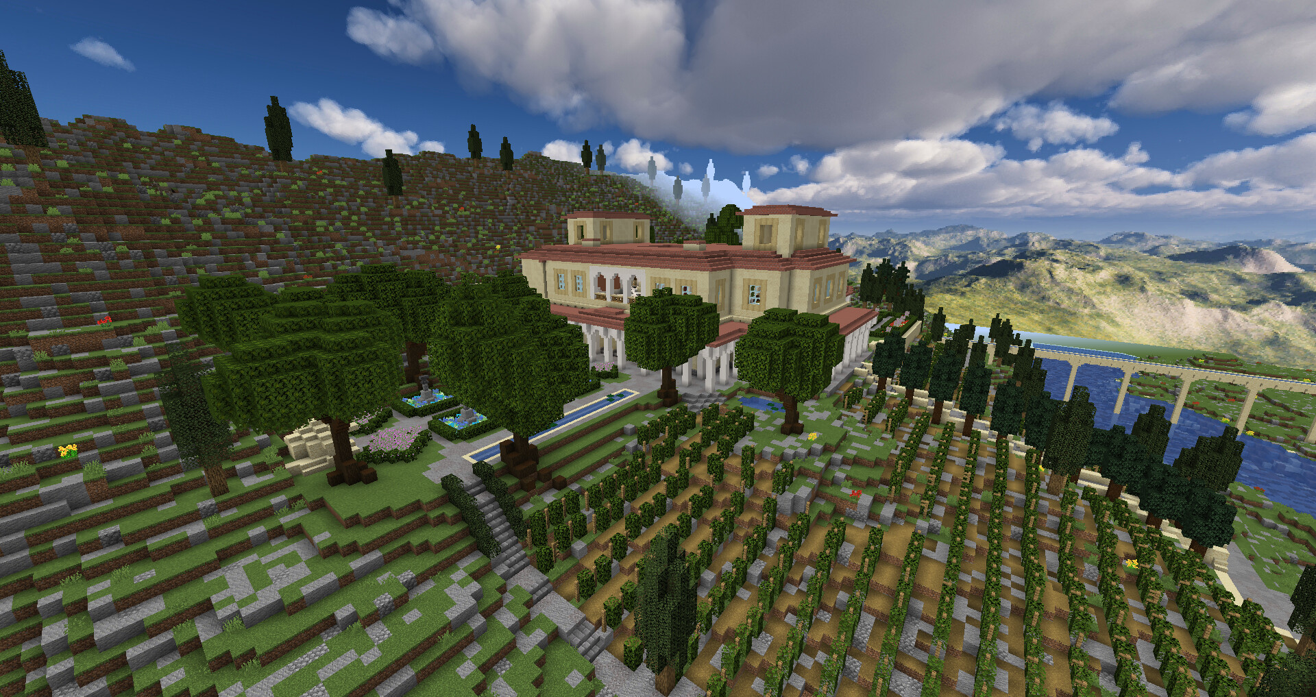 Italian Renaissance Villa Minecraft Map