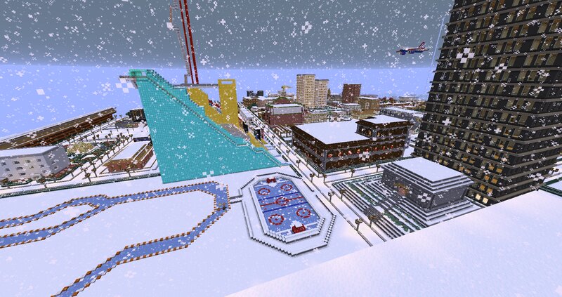 CITY Snow Version 2.8 Finale Minecraft Map