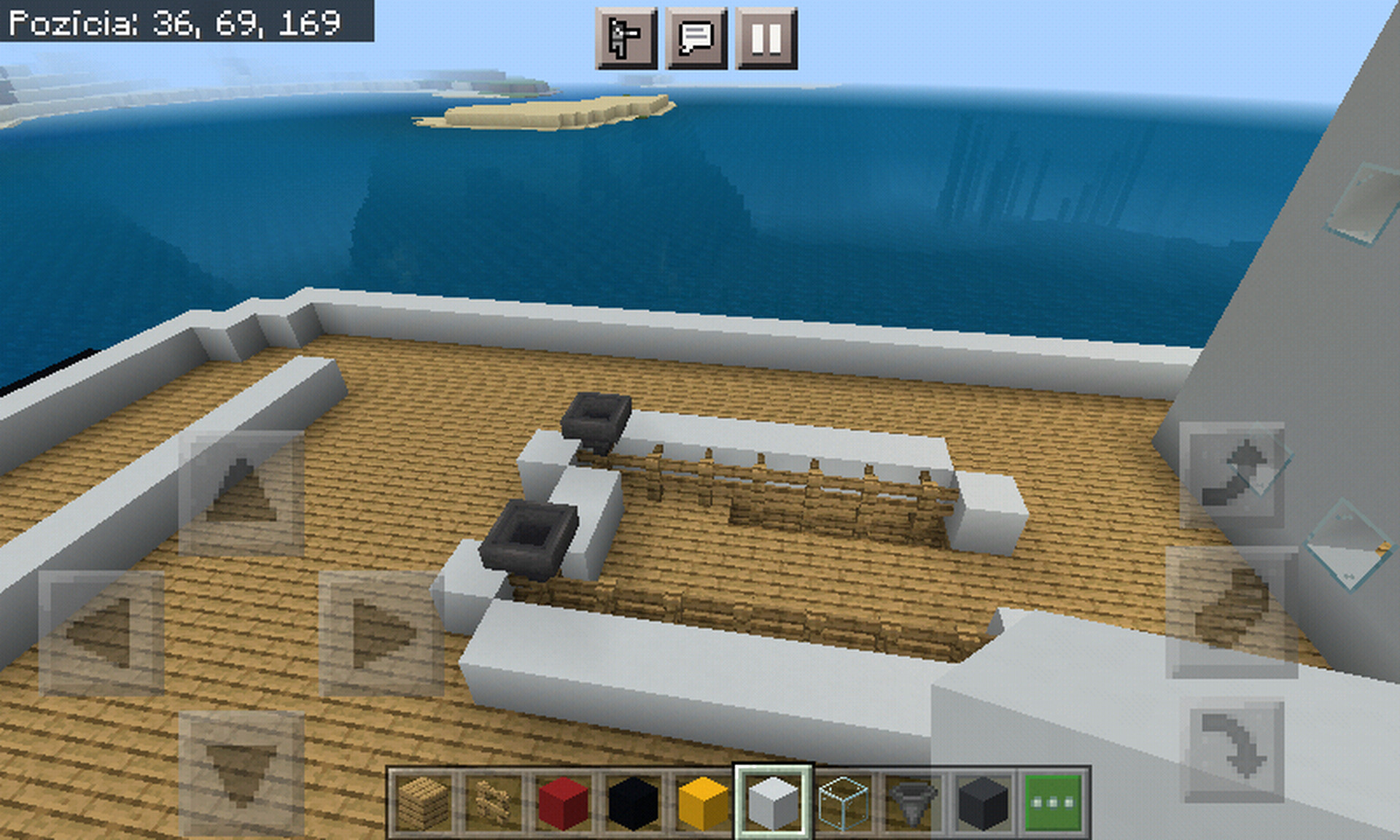 River push-tug boat Minecraft Map