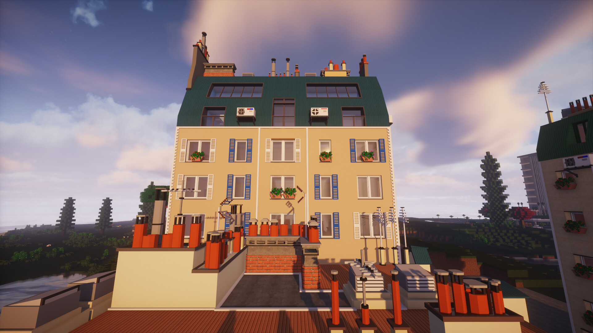 Paris Apartment Minecraft Map